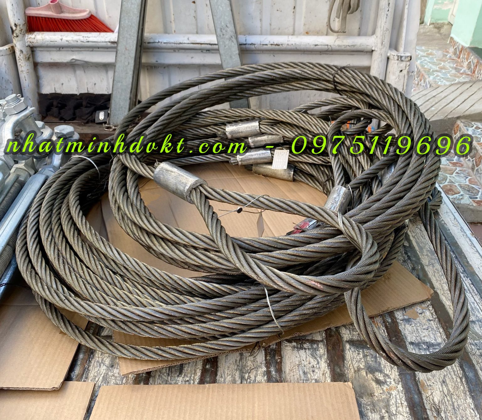 CÁP THÉP MẮT CỨNG - HARD THIMBLE EYE STEEL WIRE ROPE - NHẬT MINH DVKT (2)