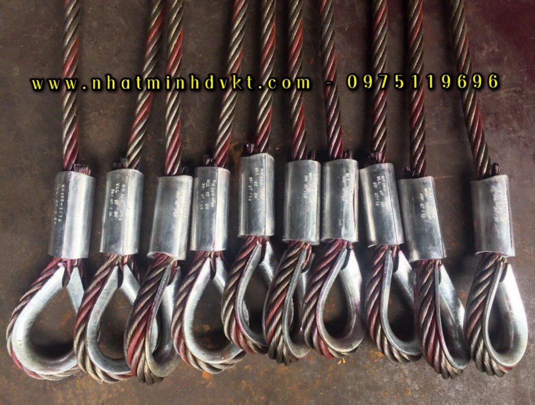 CÁP THÉP MẮT CỨNG - HARD THIMBLE EYE STEEL WIRE ROPE - NHẬT MINH DVKT (2)