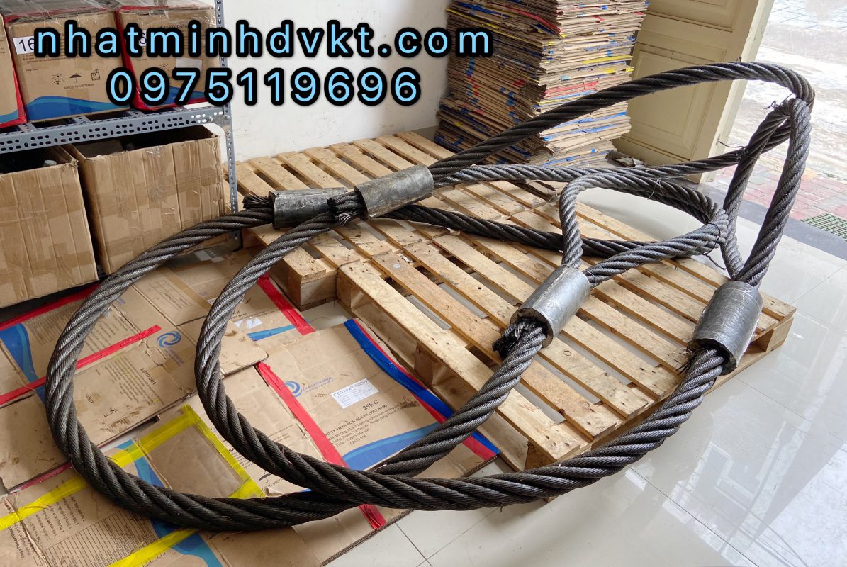 CÁP THÉP MẮT MỀM - SOFT EYE STEEL WIRE ROPE SLING - NHẬT MINH DVKT (2)