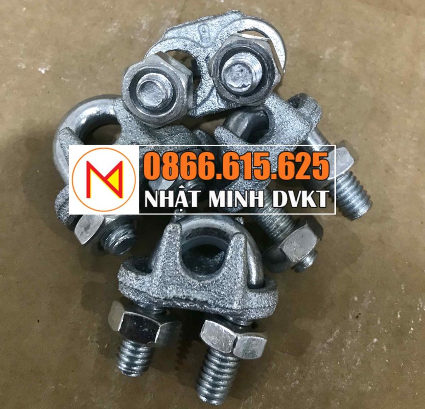 ỐC SIẾT CÁP MẠ KẼM – WIRE ROPE CLIP - NHẬT MINH DVKT (2)
